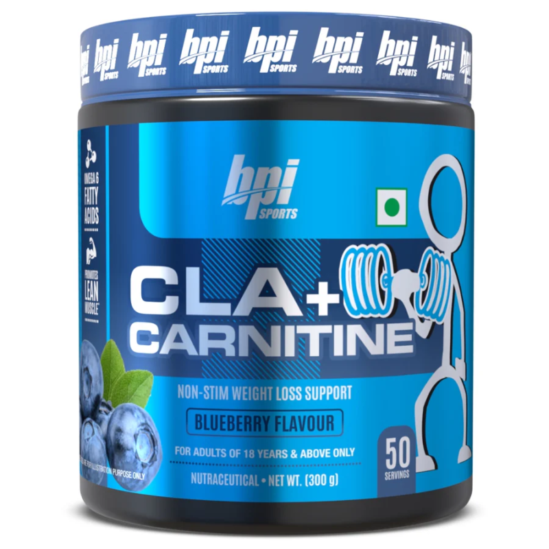 BPI CLA + Carnitine Powder | 300g | Boost Metabolism - Kapoor Medical Hall
